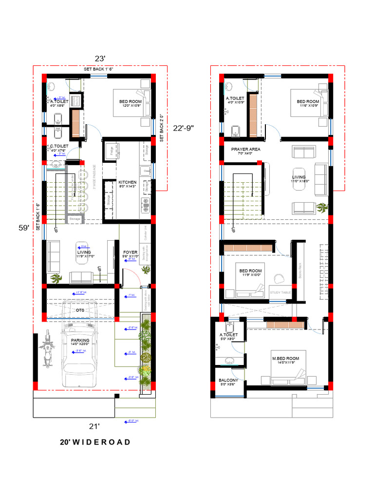 Architectural Plan Column Position | PDF