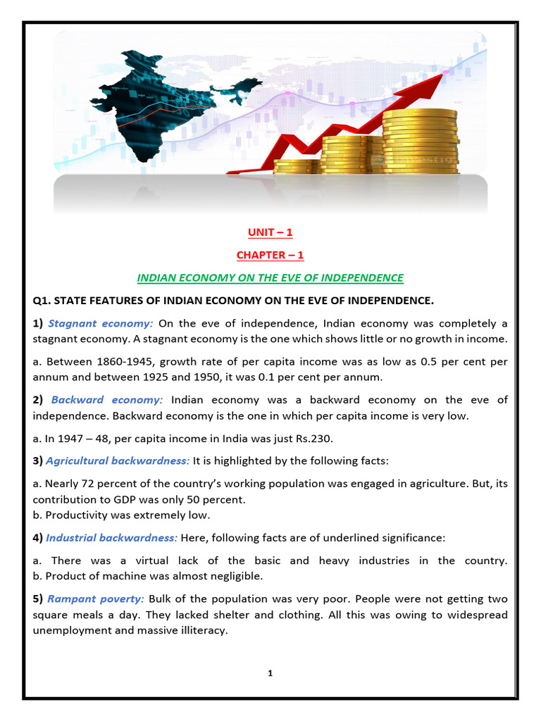 Indian Economy 125554 | PDF