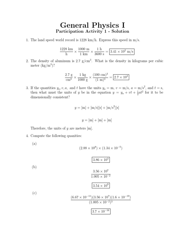 1114 Lesson 1 Participation Solution | PDF