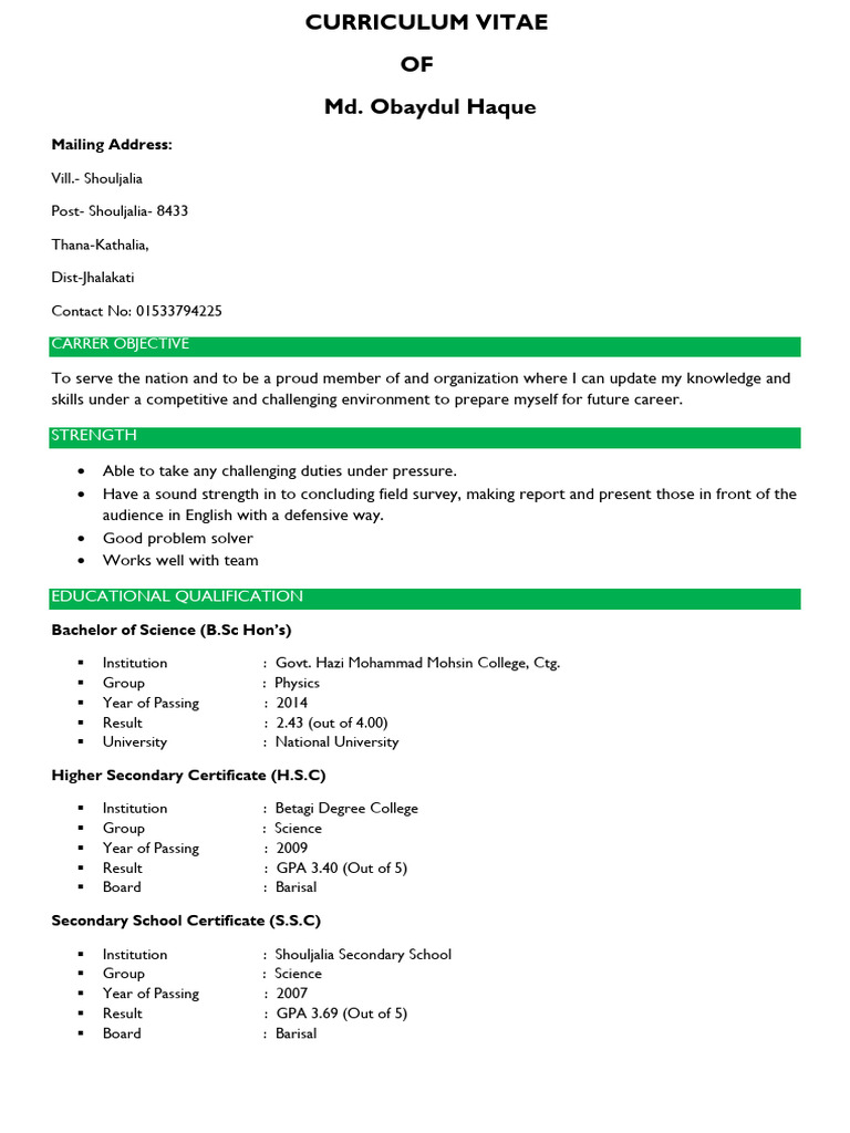 CV PDF 2 | PDF