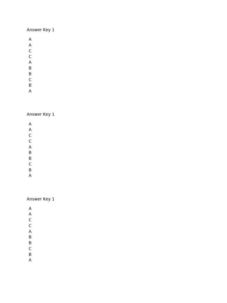 Answeer Key Monty Hall | PDF