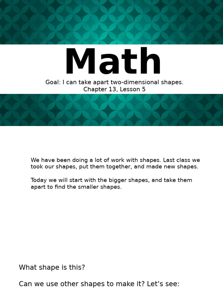 Math Day 2, Week 36 | PDF