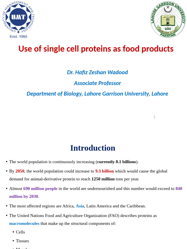 UMT Invited Lecture DR Zeshan Wadood | PDF