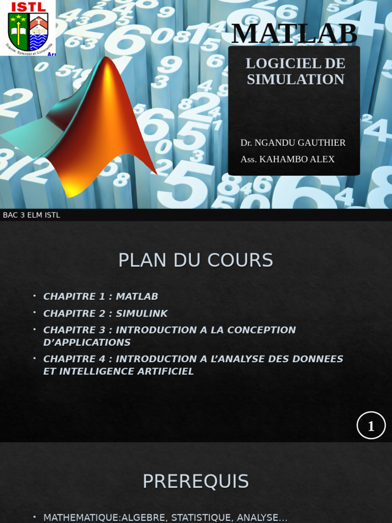 Chapitre 1 Logiciel de Simulation | PDF