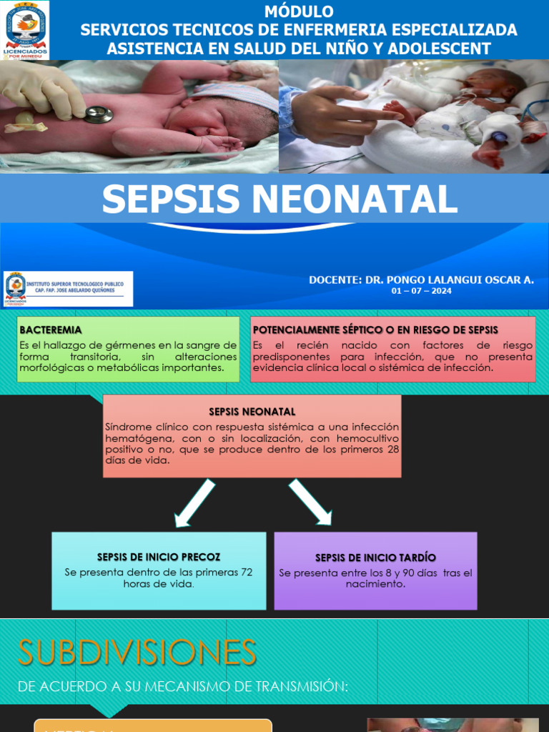 Sesion Xi Sepsis Neontal | PDF
