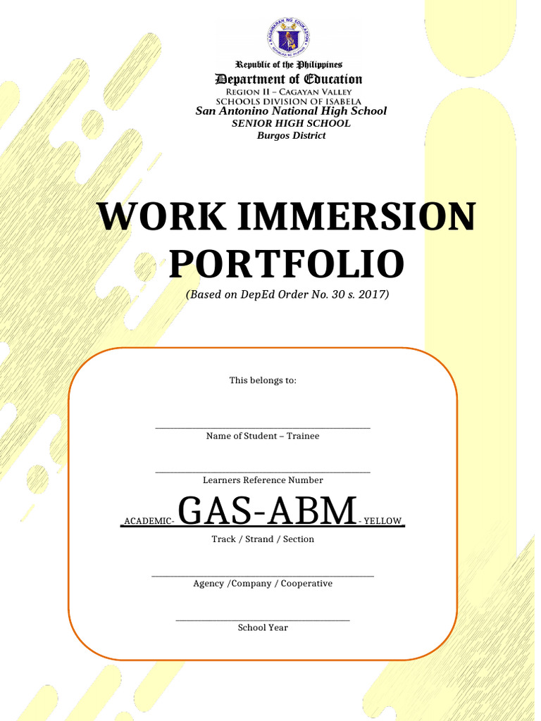 Fabm Portfolio | PDF