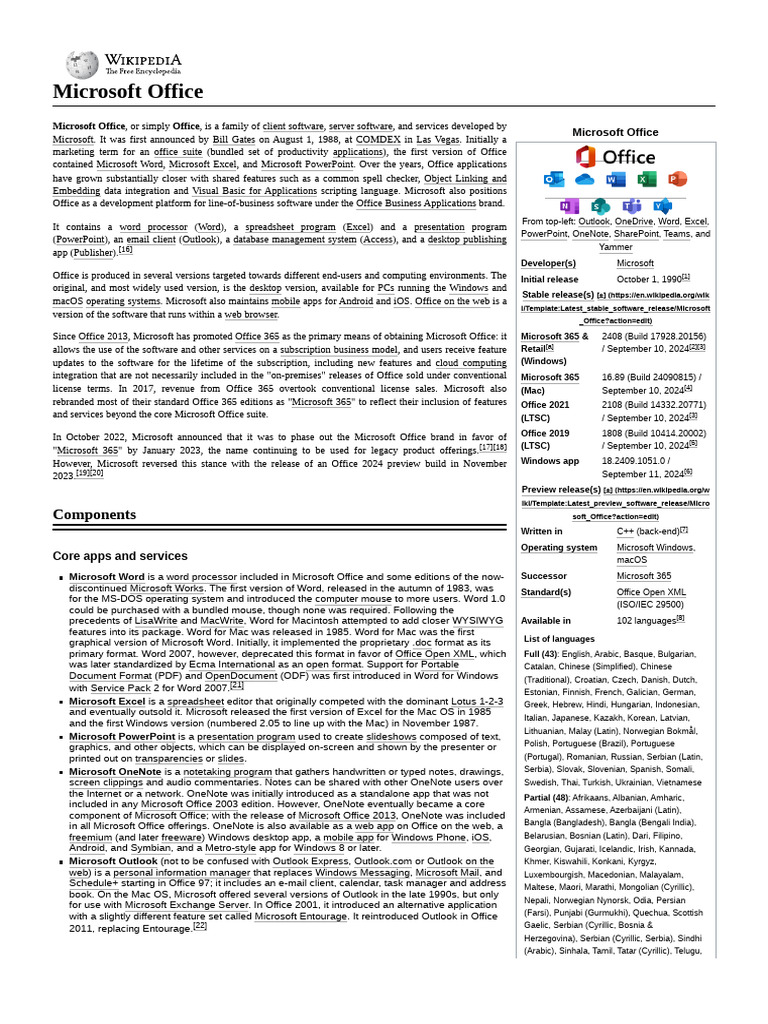 Microsoft Office | PDF