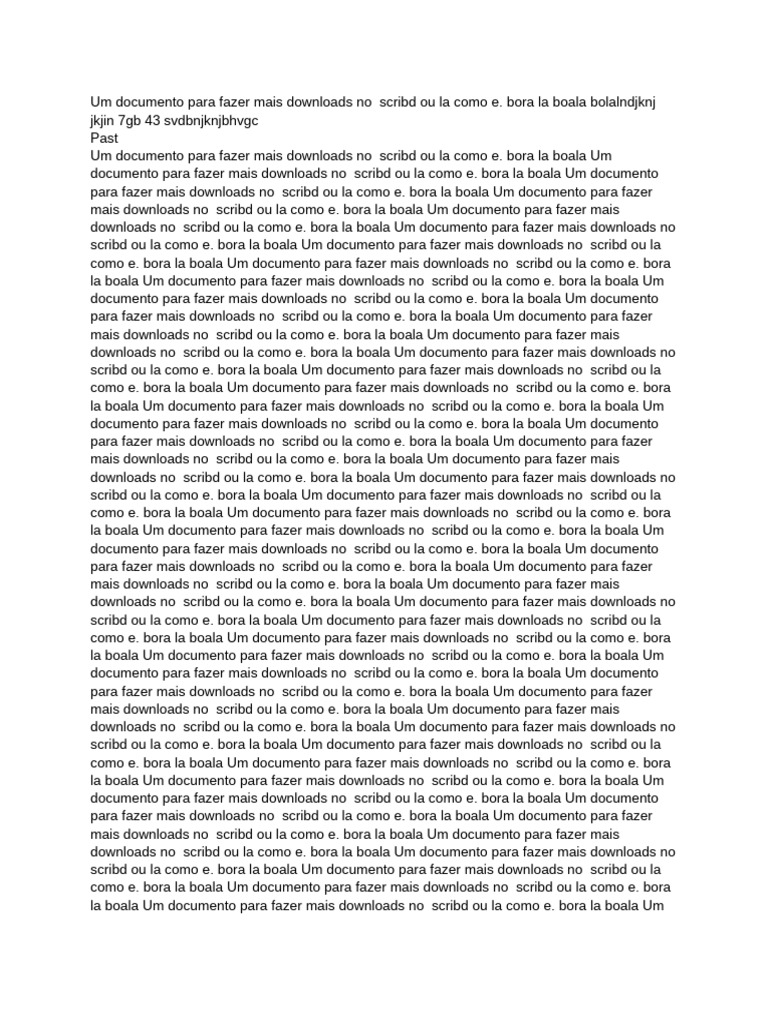 Para Downloads | PDF | Autoajuda