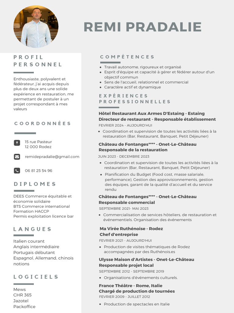 CV - PRADALIE REMI | PDF