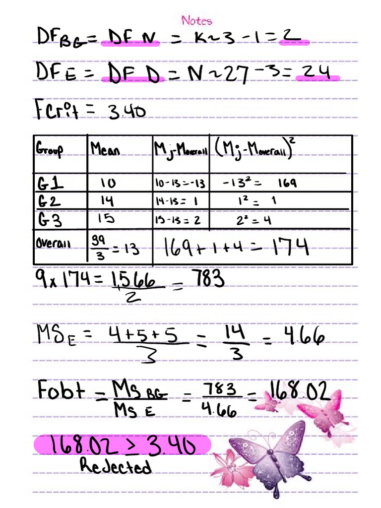 Adv Statistics | PDF