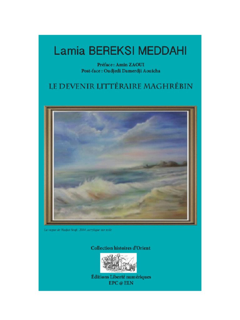 Le Devenir Littéraire Maghrébin - Jericho | PDF
