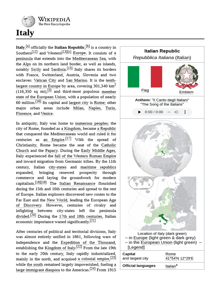 Italy | PDF