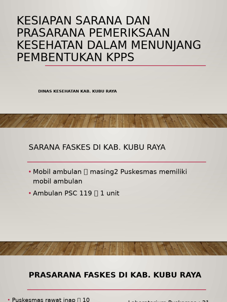 Materi KPU Kesiapan Sarpras | PDF