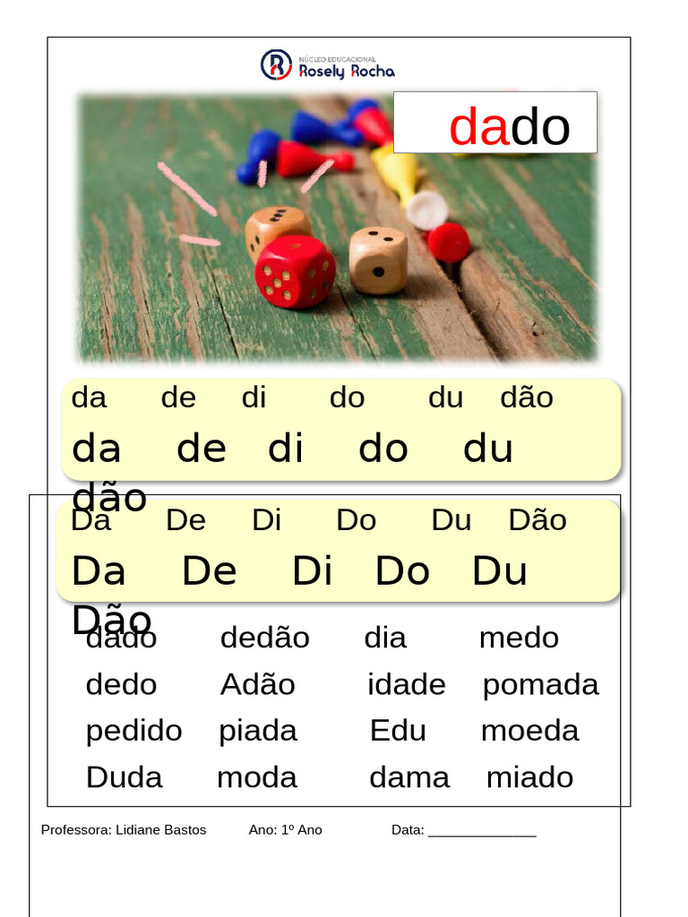 Da de Di Do Du Dão | PDF