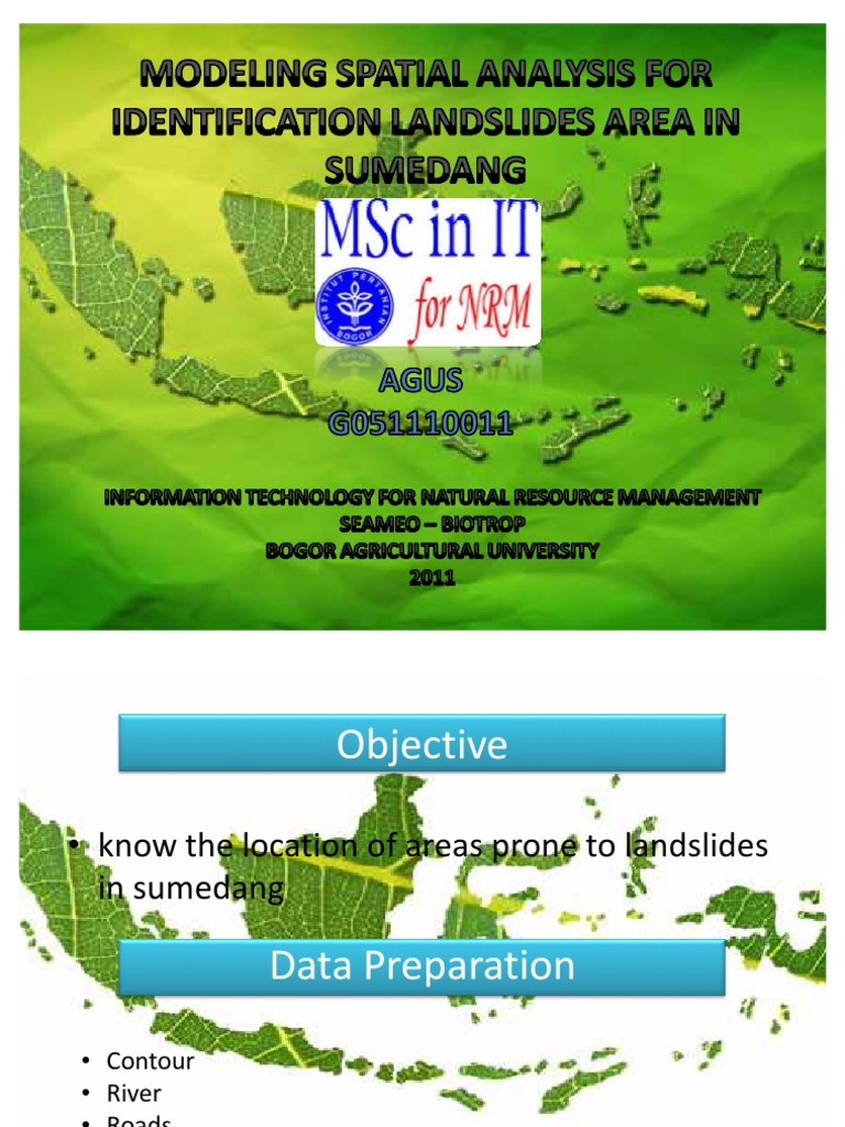Analysis Spatial Using ILWIS | PDF | Geomatics | Areas Of Computer Science