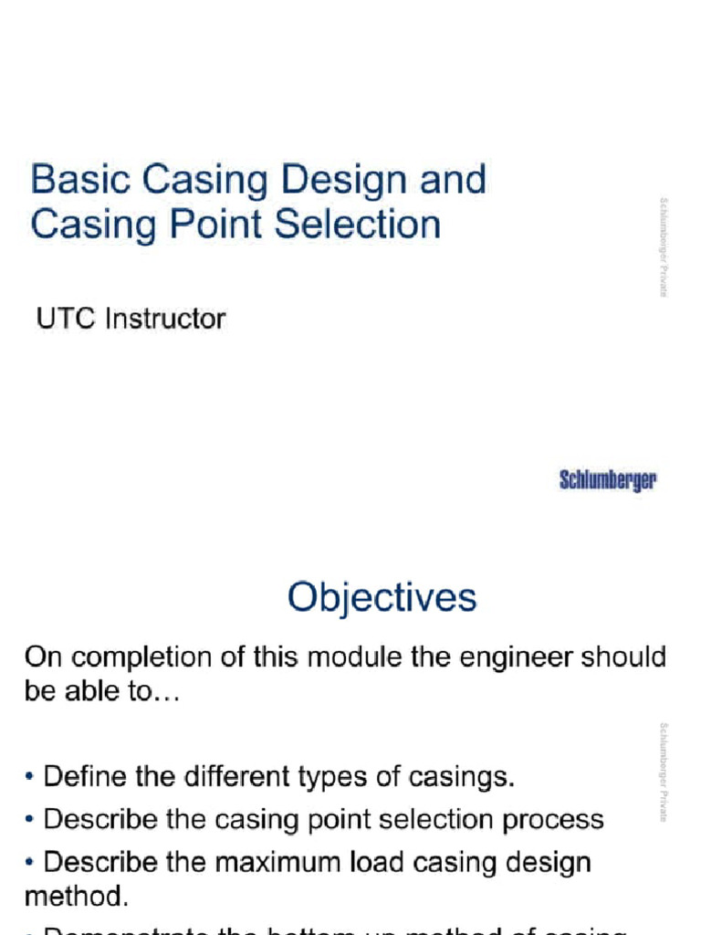 Basic Casing Design and Casing Point Selection - PPT - 20240607 - 011901 | PDF