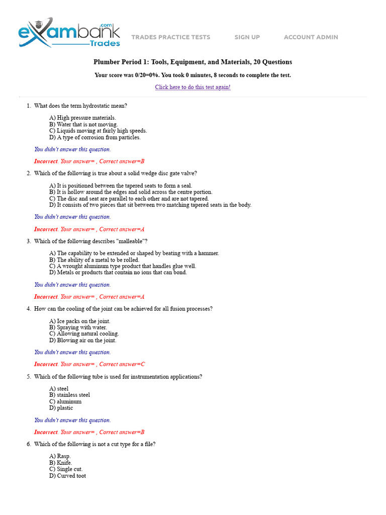 ExamBank Login?tools Q | PDF