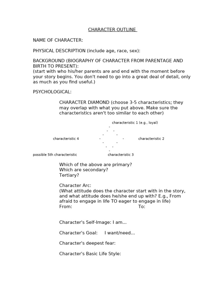 character-outline.website | PDF