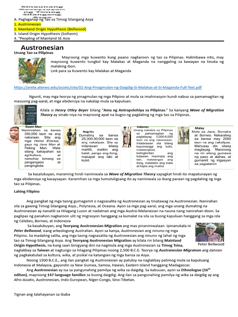 Austronesian_Reading-Materials.docx-1 | PDF