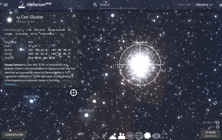 Stellarium Web Online Star Map 5 | PDF