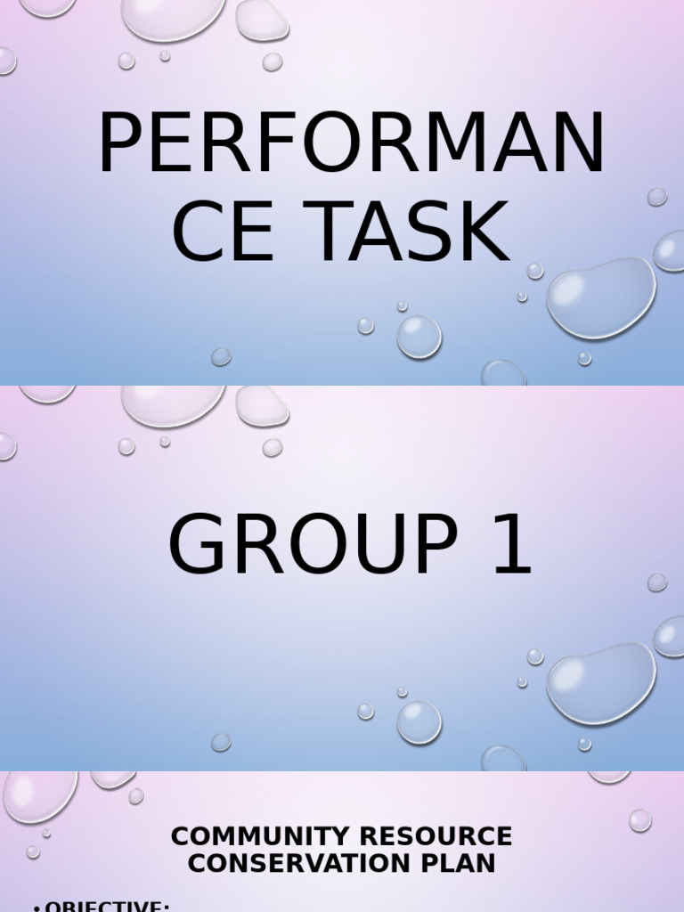 1st Quarter Performance Task Overl All Performance Task | PDF
