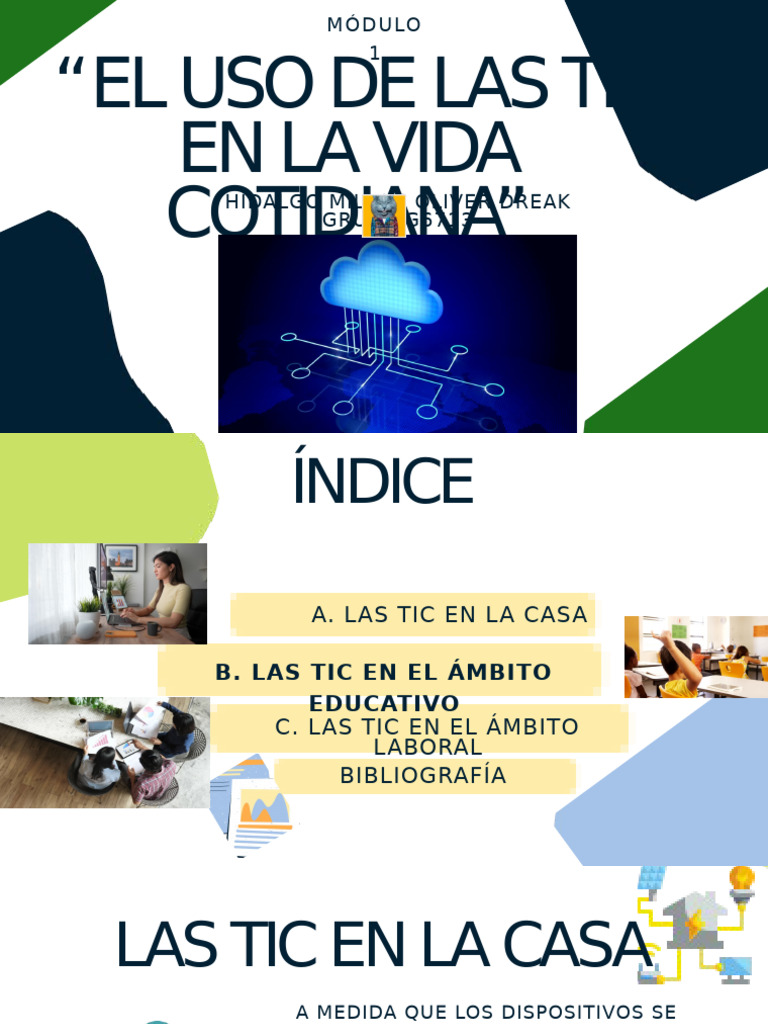 El Uso de Las TIC en La Vida Cotidiana | PDF | Tecnología de información y comunicaciones ...