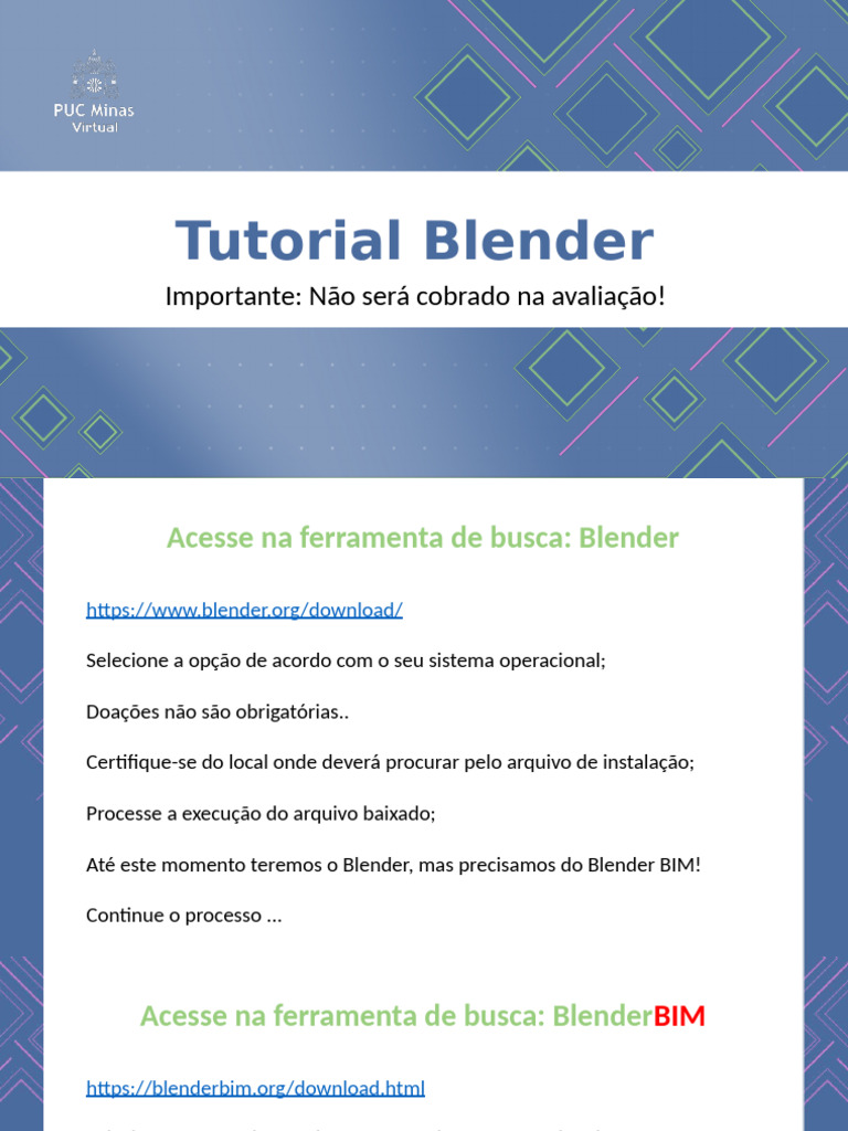 Tutorial Blender | PDF