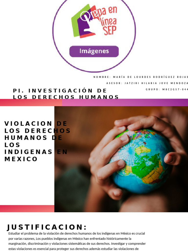 Investigacion de Los Derechos Humanos | PDF | Exclusión social | Violación