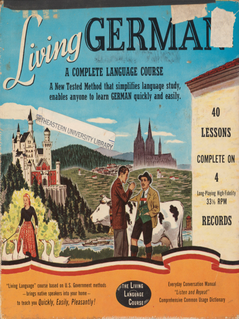 LP - Living German A Complete Language Cours - Genevieve A Martin ...