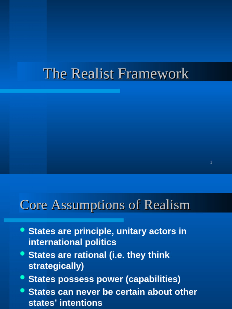Realism | PDF
