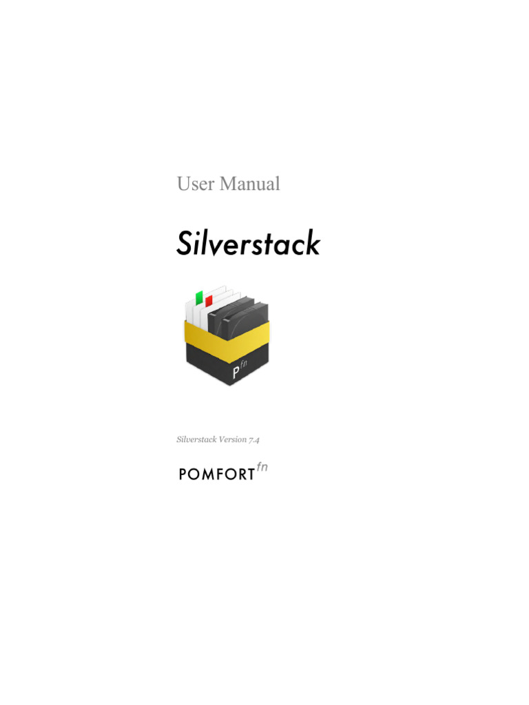 Silverstack Manual | PDF
