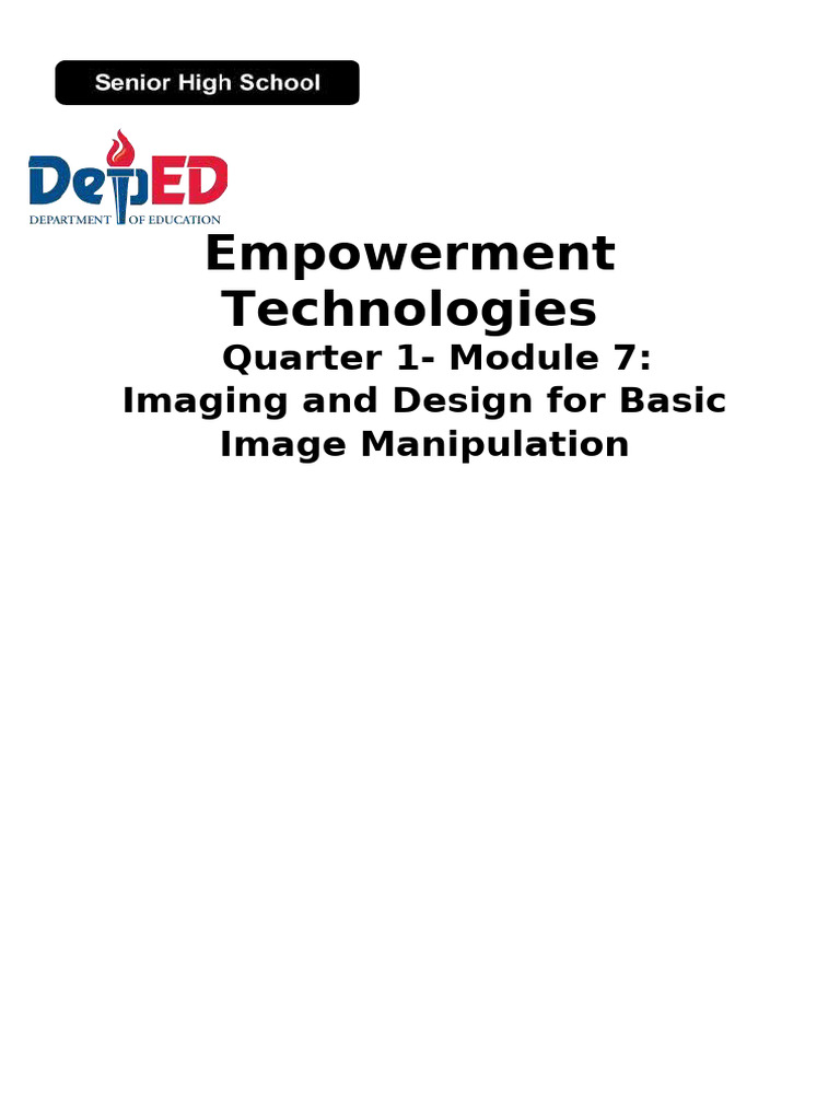 ADMSHS Emp Tech Q1 M7 L1-Imaging-and-Design-for Basic-Image ...