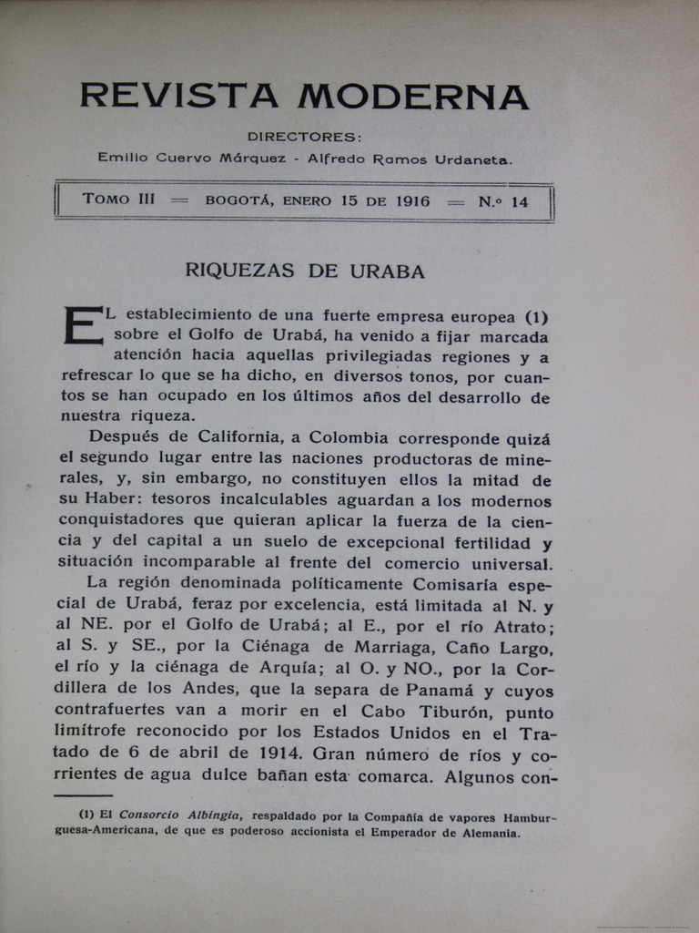 Revista Moderna Nro 014 | PDF