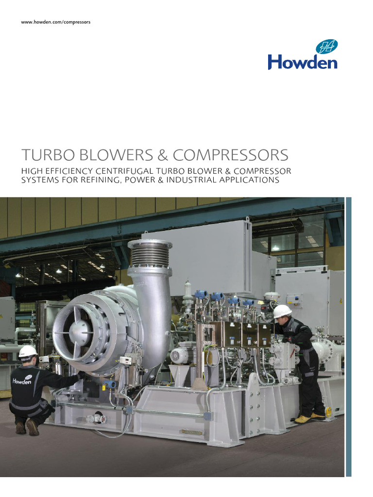 Howden Turbo Blowersand Compressors | PDF