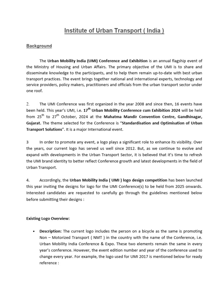 UMI Logo Design Competition 2024 | PDF | Copyright Infringement | Copyright
