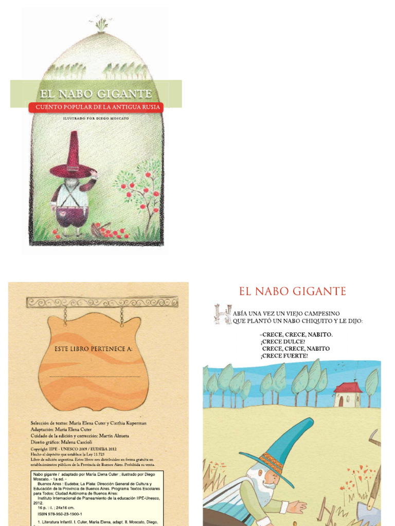 EL NABO GIGANTE IMPRIMIR HOJA A4 | PDF