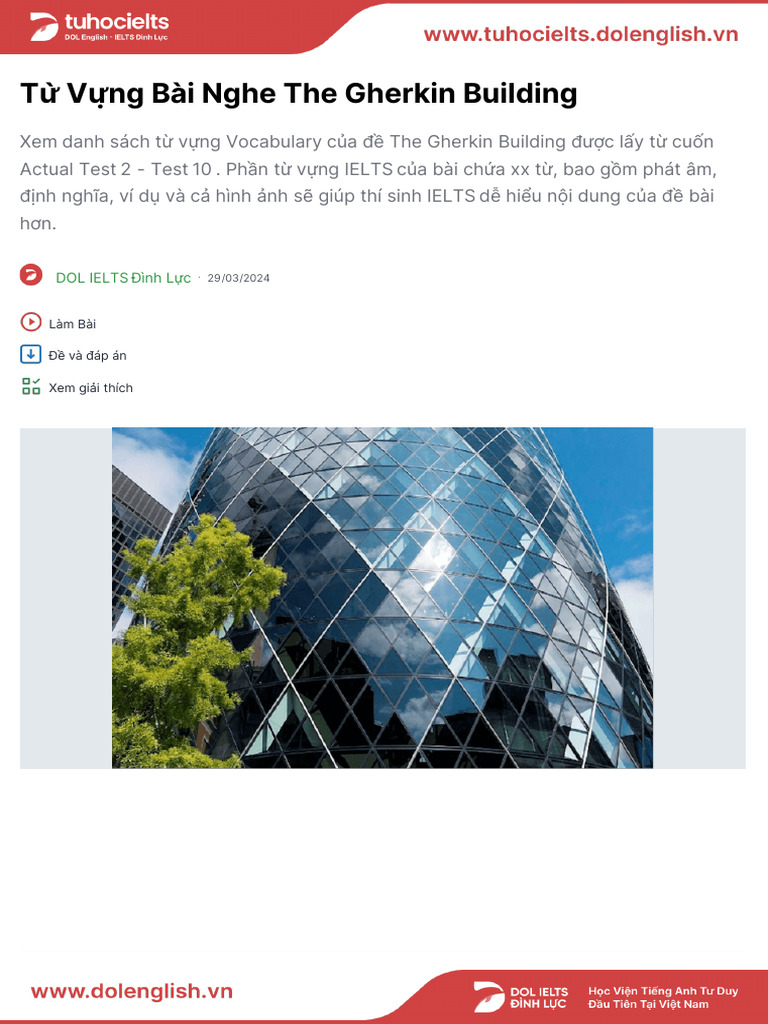 The Gherkin Building | PDF