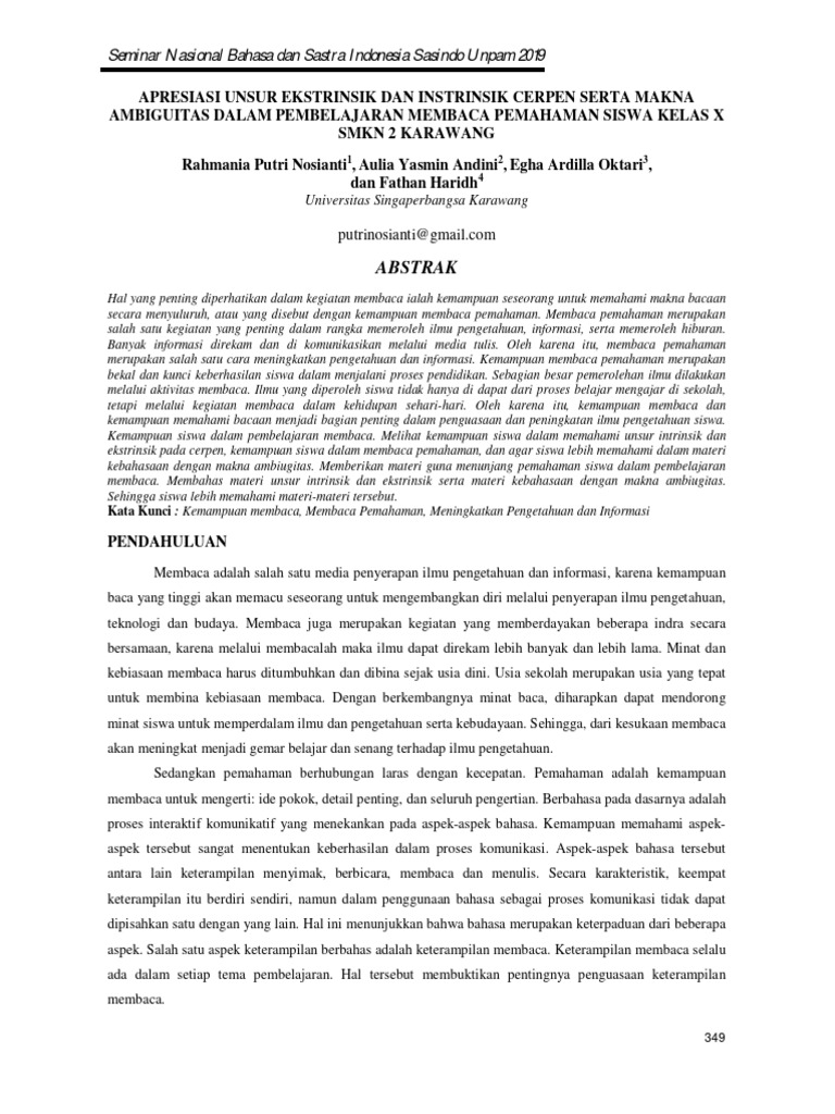 Apresiasi_Unsur_Ekstrinsik_Dan_Instrinsi | PDF