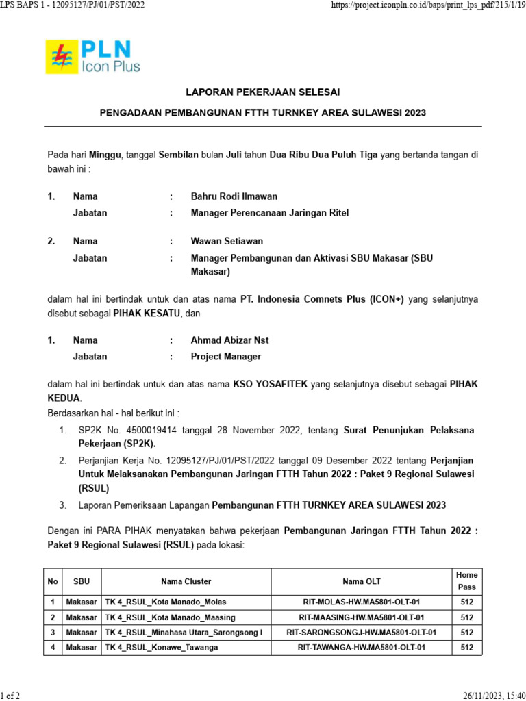 BAPS-1 Tahap 2 | PDF