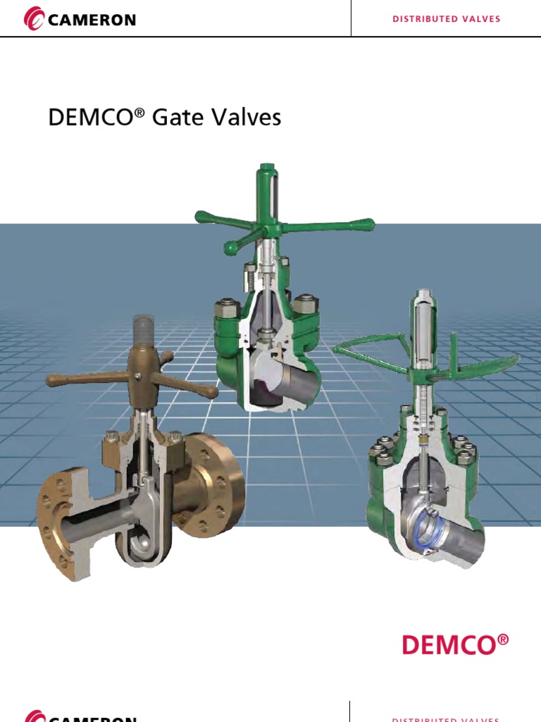 Gate Valve | PDF | Valve | Screw