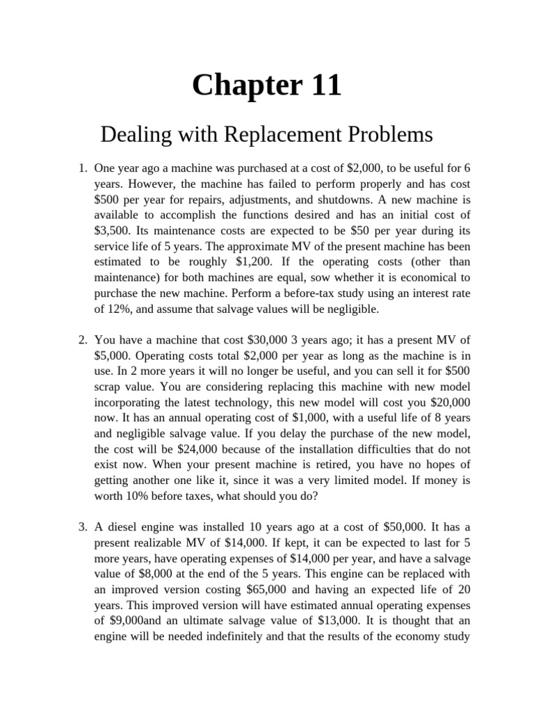 Chapter 11 Questions | PDF