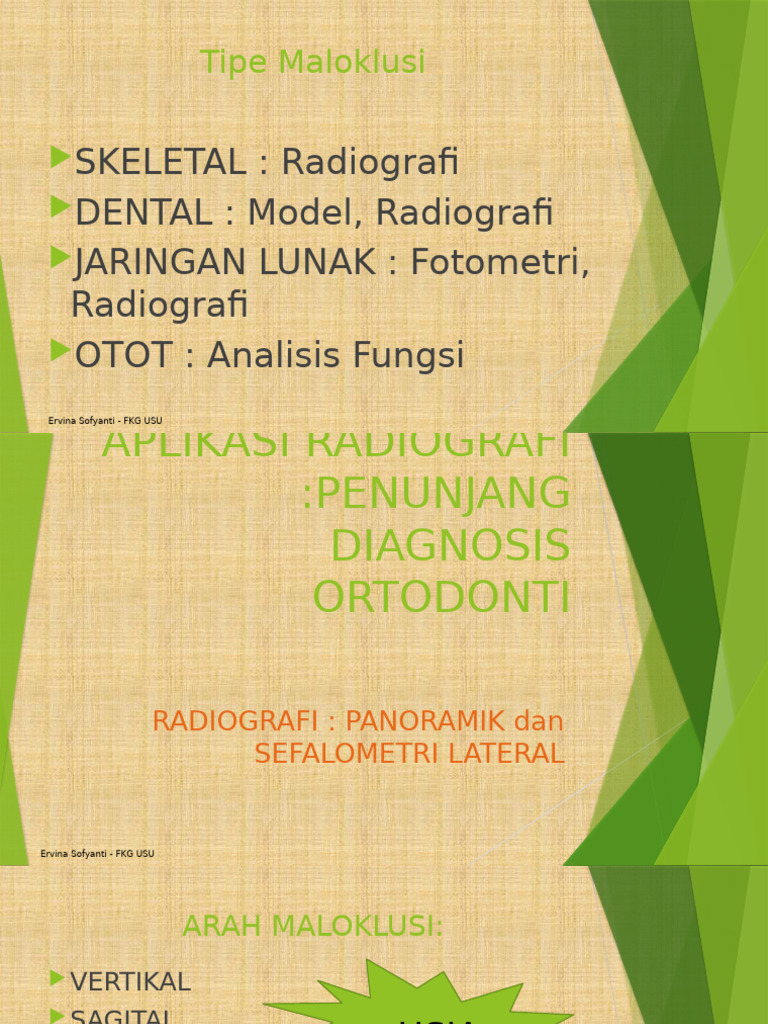 Aplikasi ORTO RADIOGRAFI (Update) | PDF