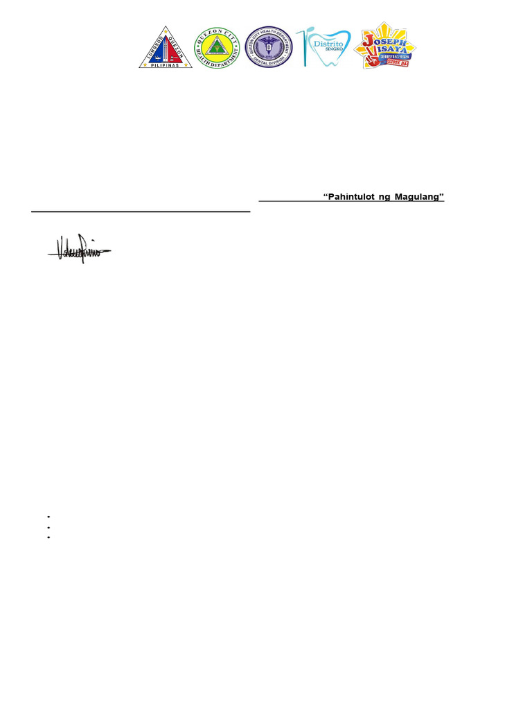 Consent Form JMP SHS | PDF