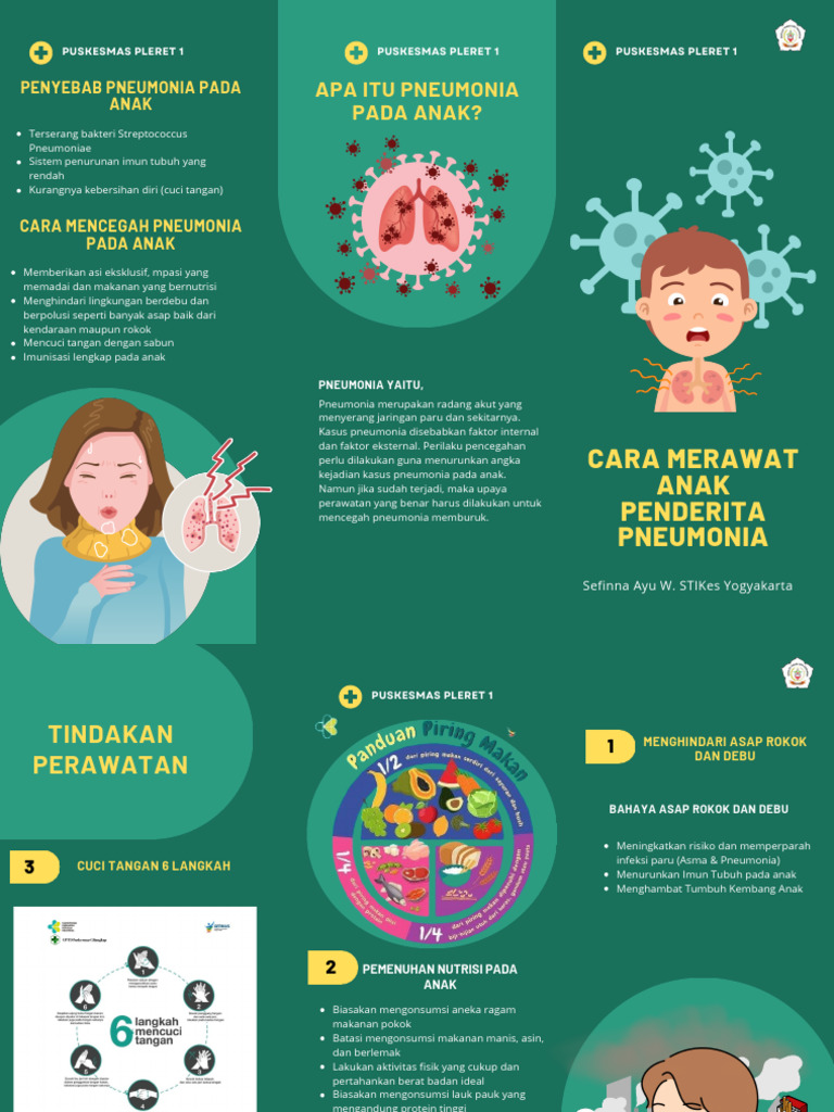 Leaflet Pneumonia Pkm. Pleret | PDF