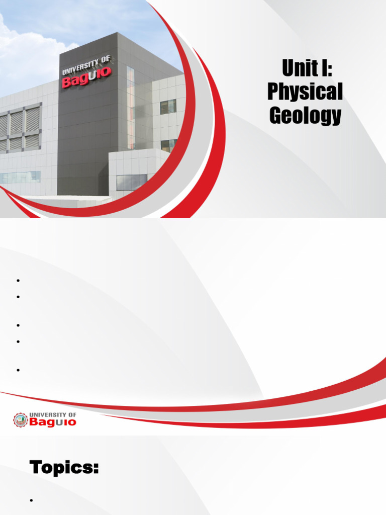 Unit 1 Physical Geology | PDF