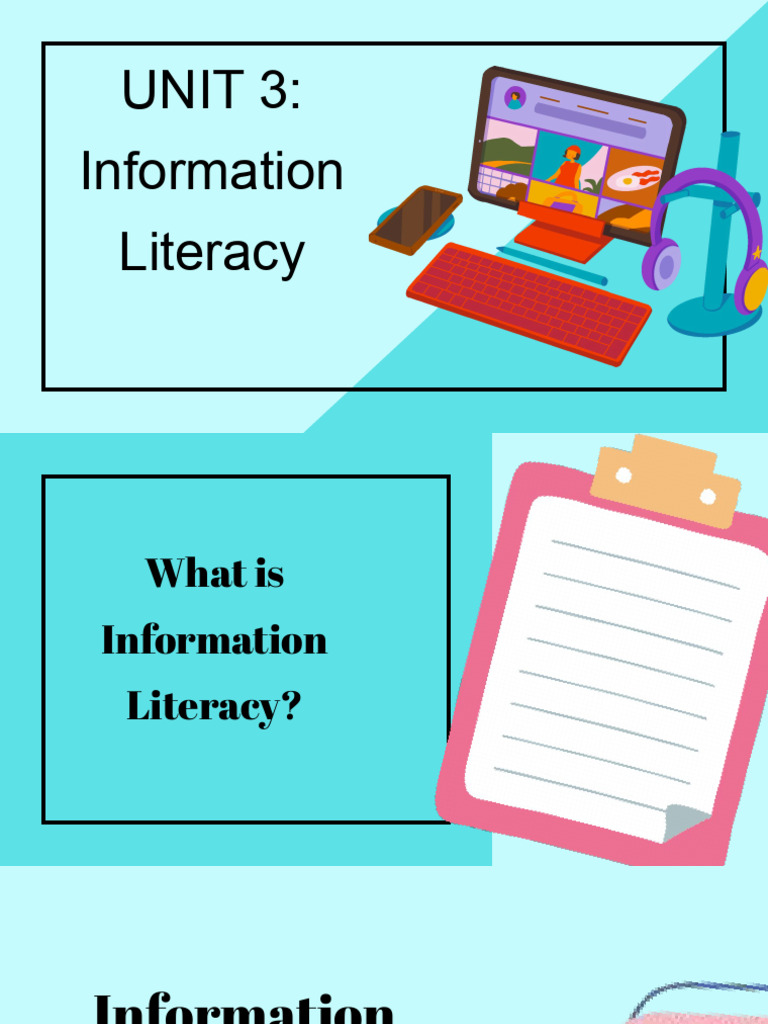 3 Information Literacy | PDF