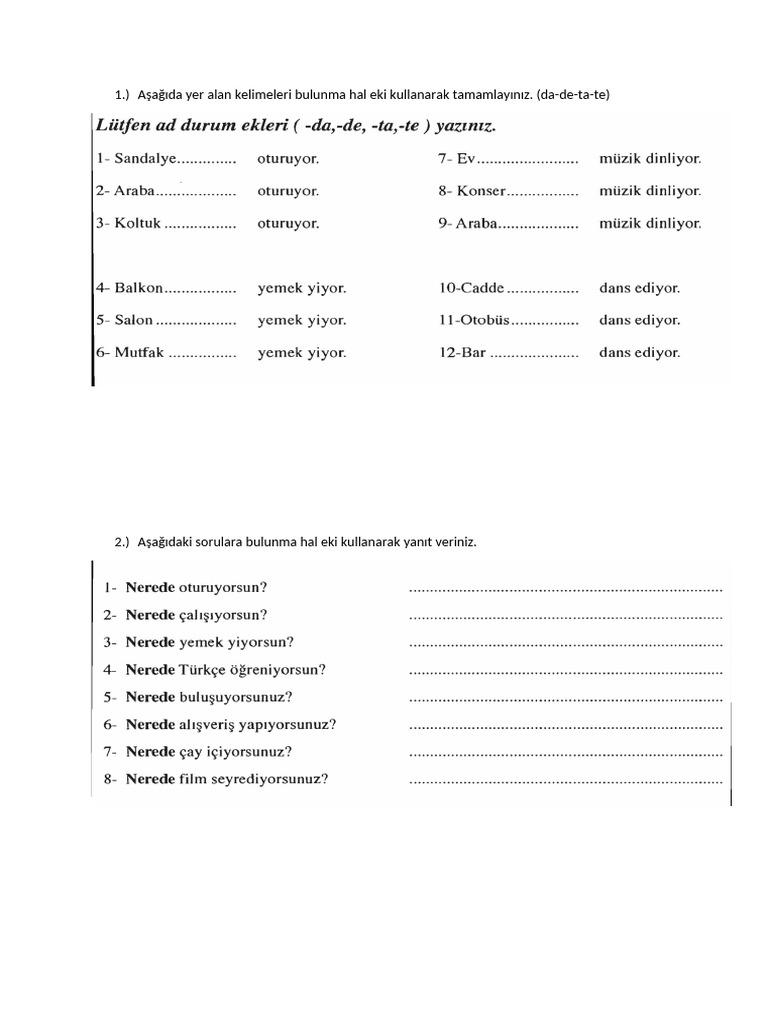 Bulunma Hal Eki Etkinlik | PDF