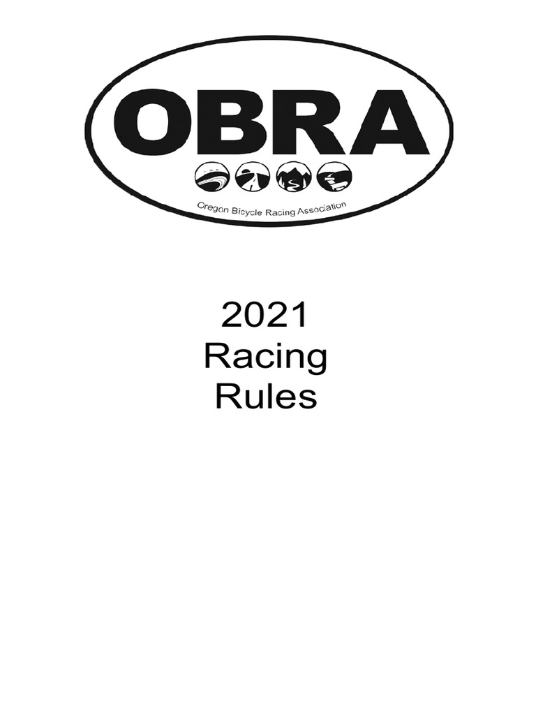 2021 Racing Rules | PDF
