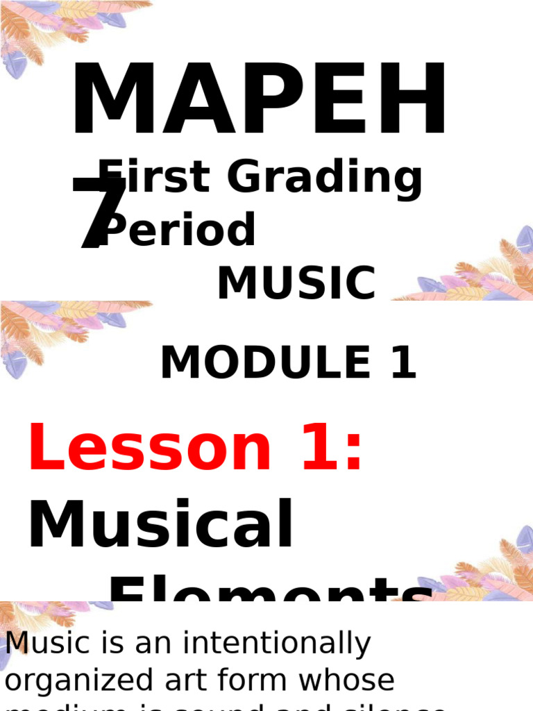 Mapeh 7 | PDF