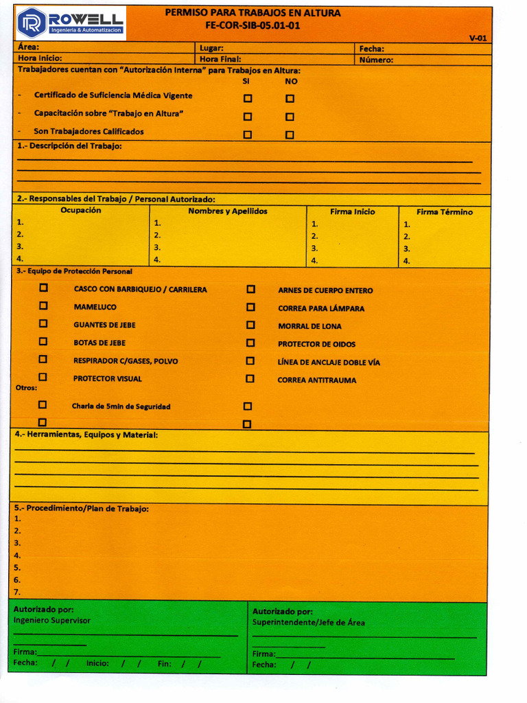 FORMATO PETAR BUENAVENTURA - Rowell | PDF